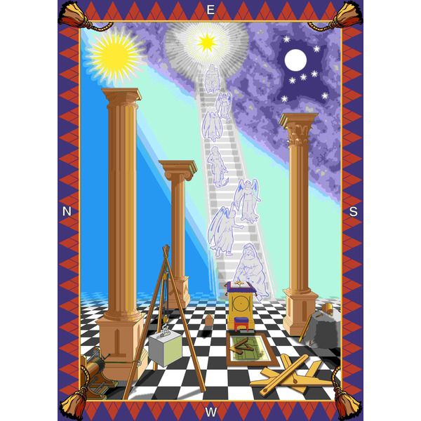 Lewis Masonic Cards Prints First Degree Tracing Board Lewis Masonic Cards Prints First Degree Tracing Board